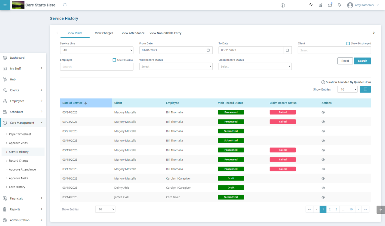 HCBS - Cashé Software